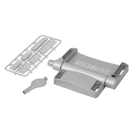 Kipp Safety Hinge Switch 98X116, Form:A, Zinc, Long Version, Comp:Plastic, , , 1C / 2O K1501 ...